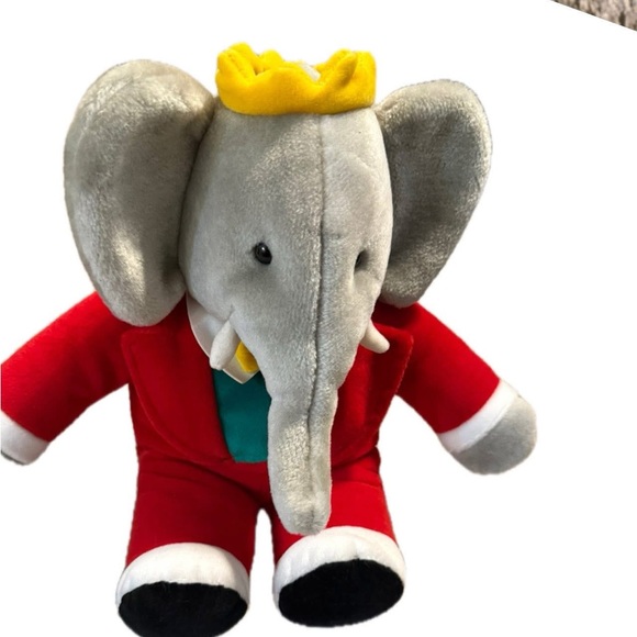 Toys | Vintage Babar Plush | Poshmark